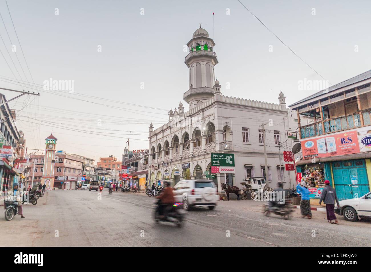 Muslim mosque in myanmar hi-res stock photography and images - Alamy