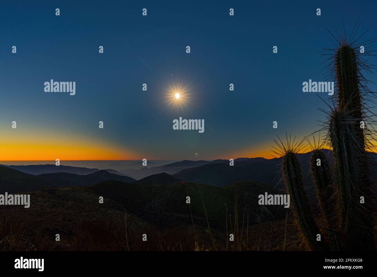 transition of totality, of the total solar eclipse that occurred in ...