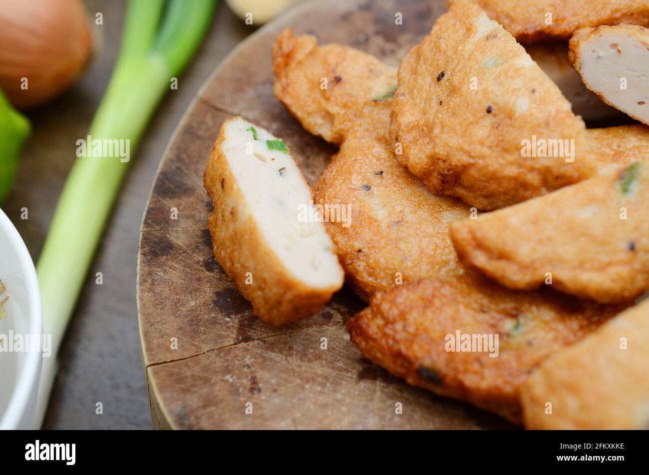 Fishcake slices hi-res stock photography and images - Alamy