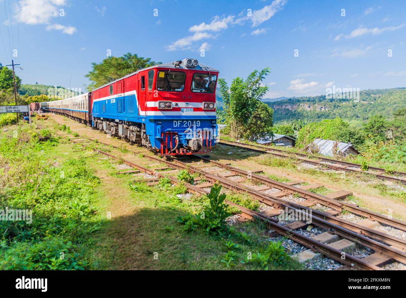 Gokteik gok teik viaduct hi-res stock photography and images - Alamy