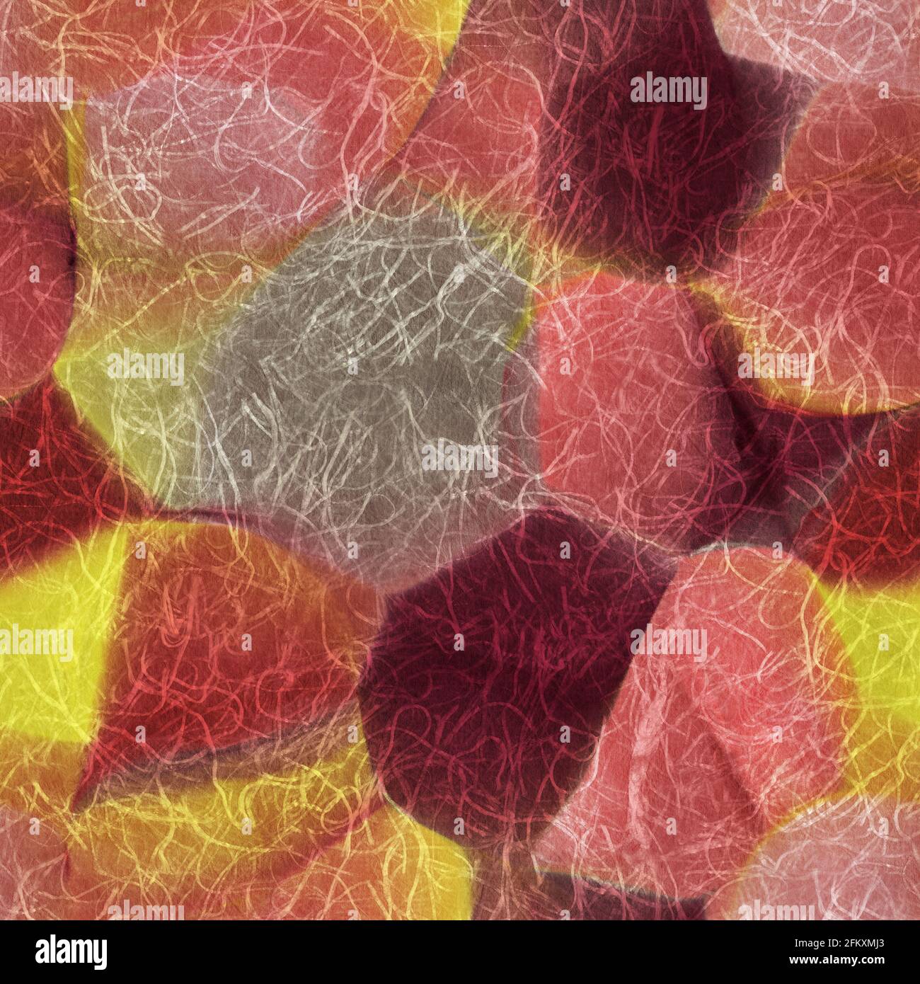 Seamless abstract blobs of color paper texture Stock Photo - Alamy