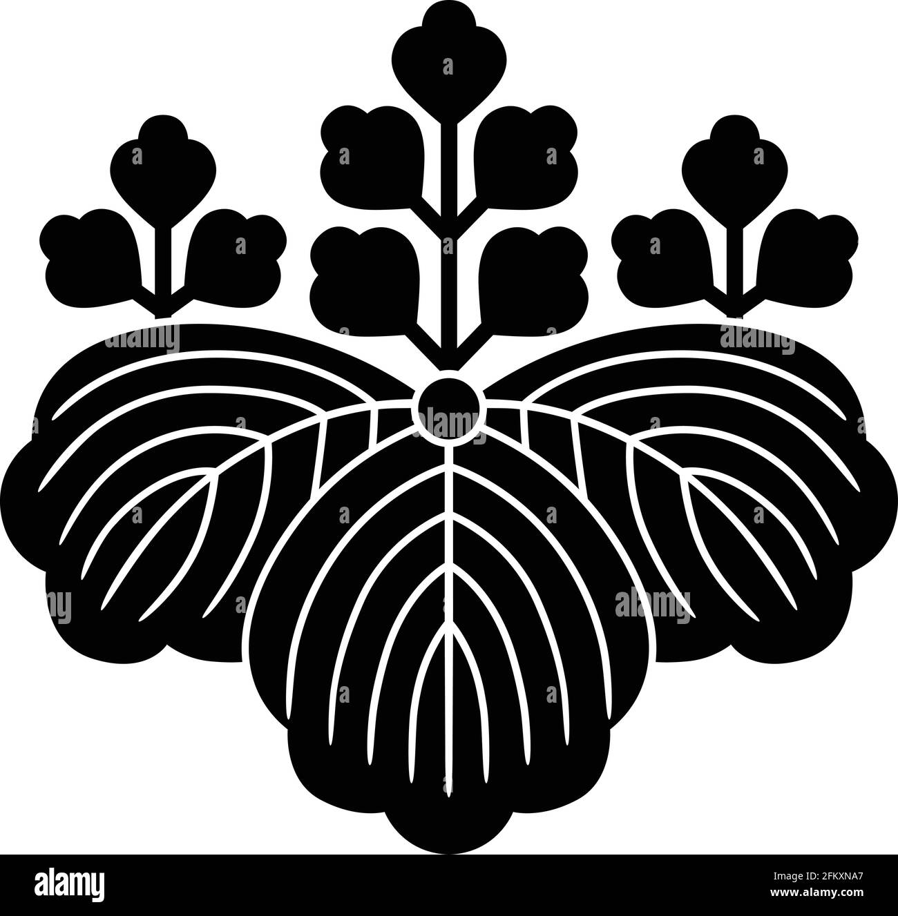 Japanese Traditional Kamon Samurai Clan Family Stock Vector Image & Art ...