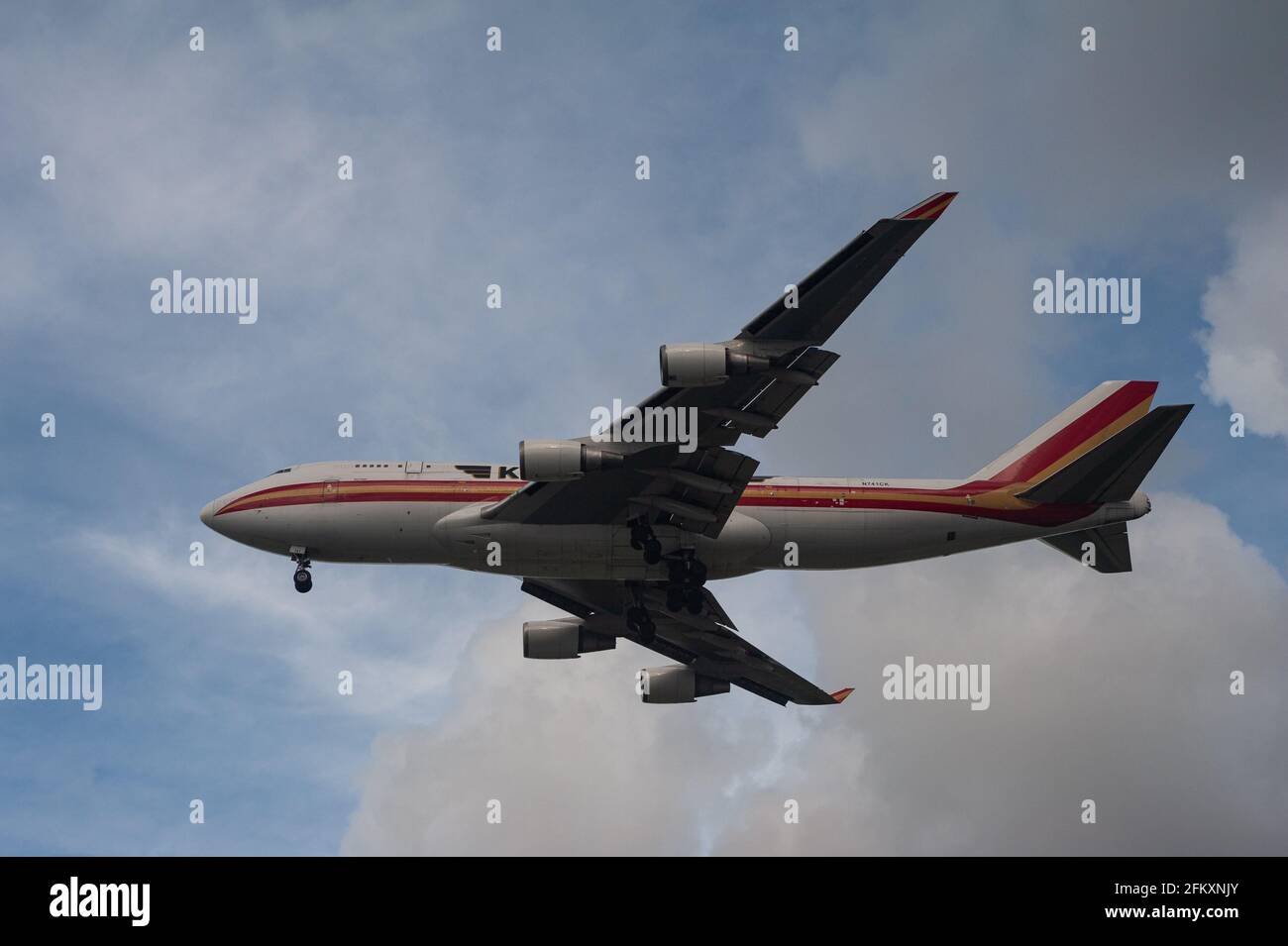 01.05.2021, Singapore, Republic of Singapore, Asia - A Kalitta Air ...