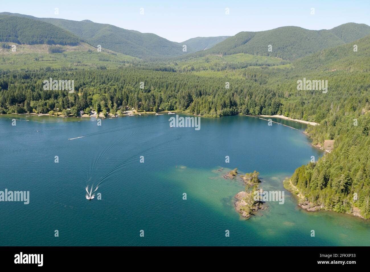 Gordon Bay Provincial Park, Cowichan Lake, Vancouver Island, British ...