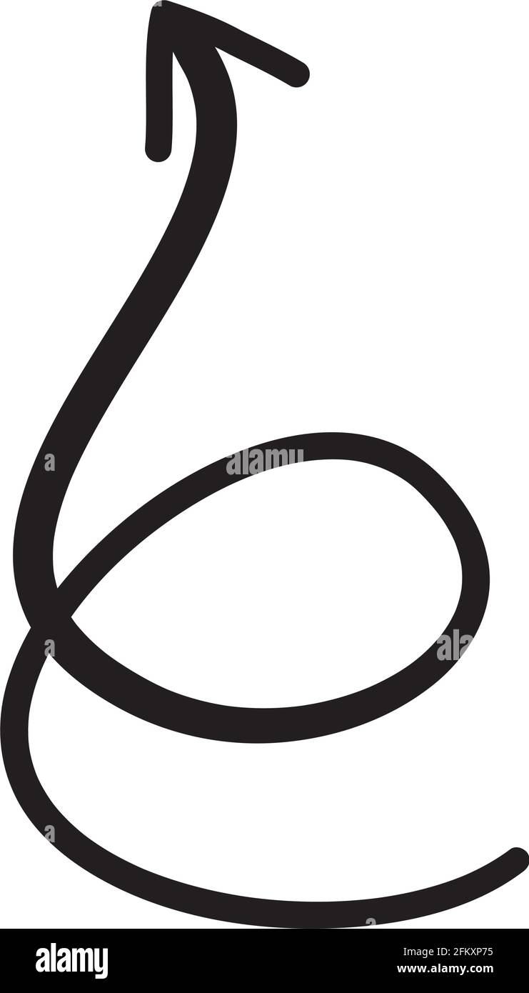 spiral arrow icon on background Stock Vector Image & Art - Alamy