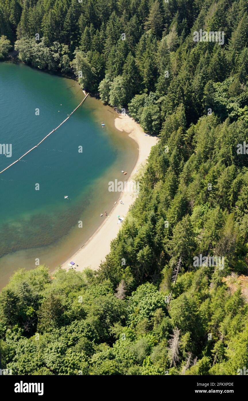 Gordon Bay Provincial Park, Cowichan Lake, Vancouver Island, British ...