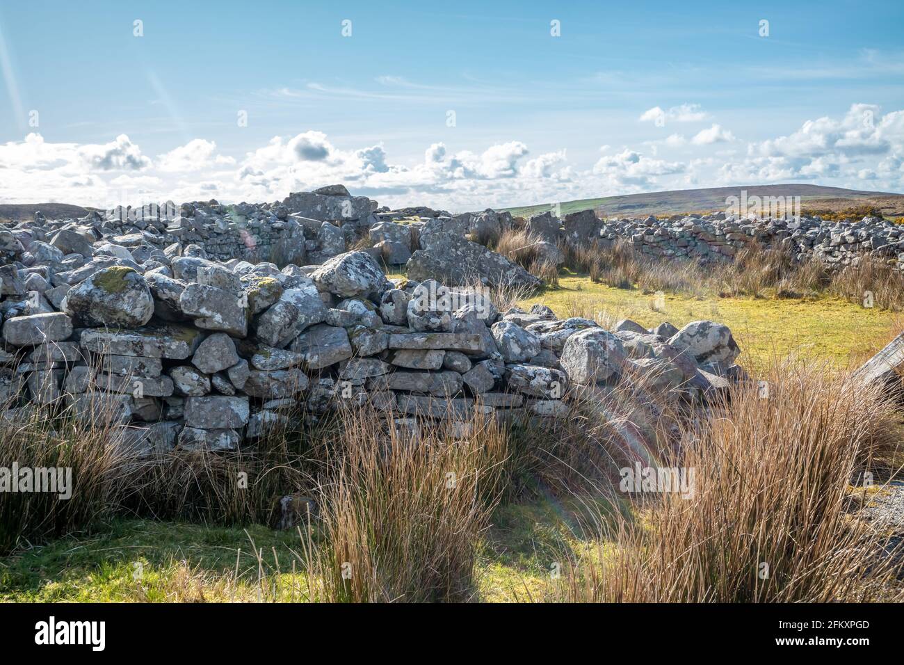 The Malinmore Memorial Tomb by Gelcolumbkille in Donegal, Ireland Stock ...