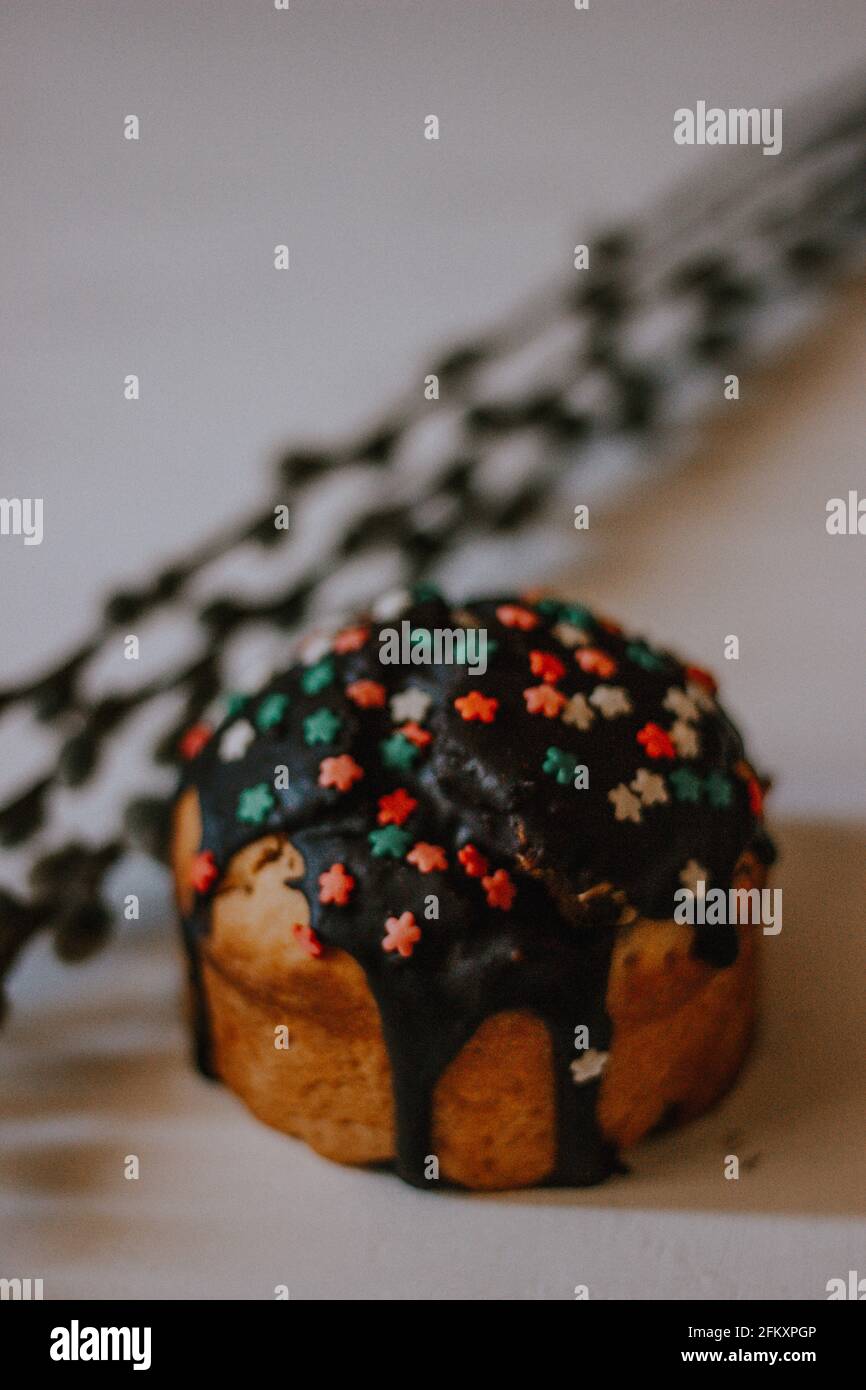 Christian Easter, Easter cakes, Forgiven Sunday. Moldova Stock Photo ...