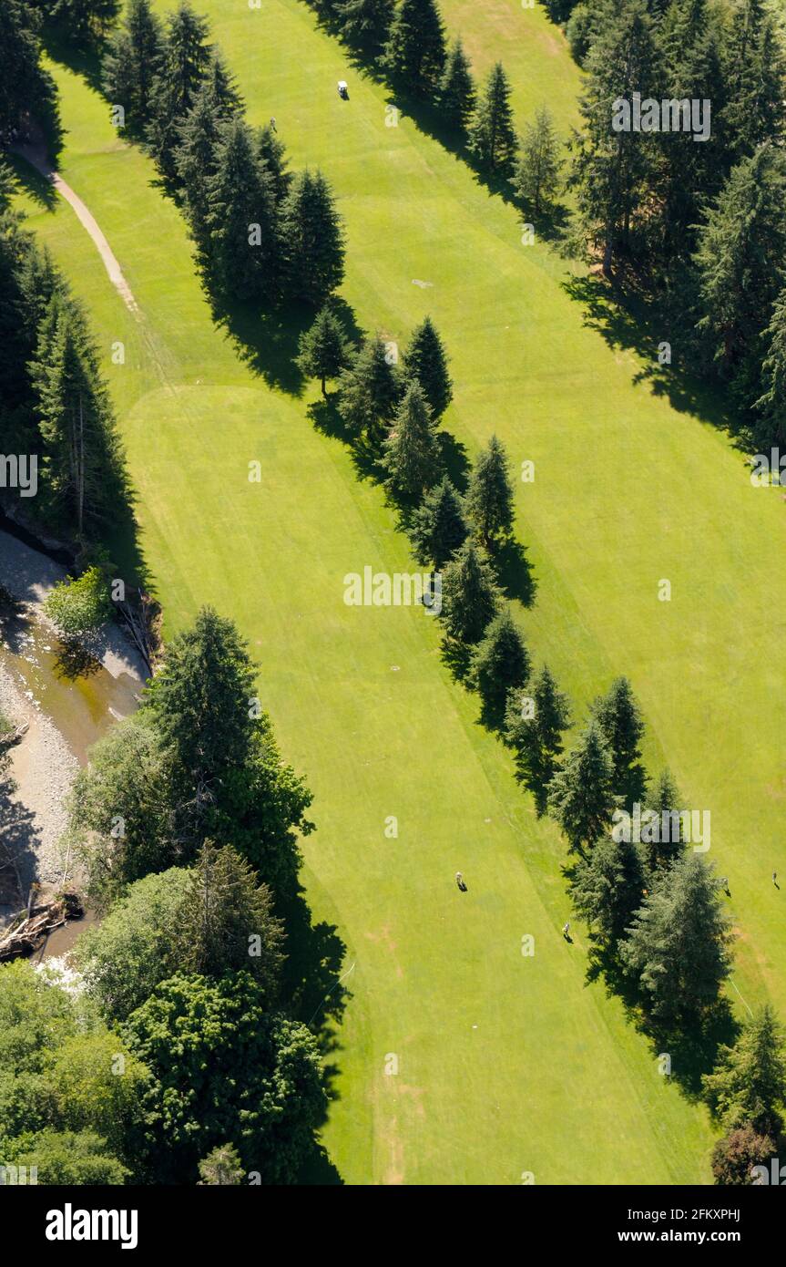 Aerial photography of golf courses hi-res stock photography and images ...