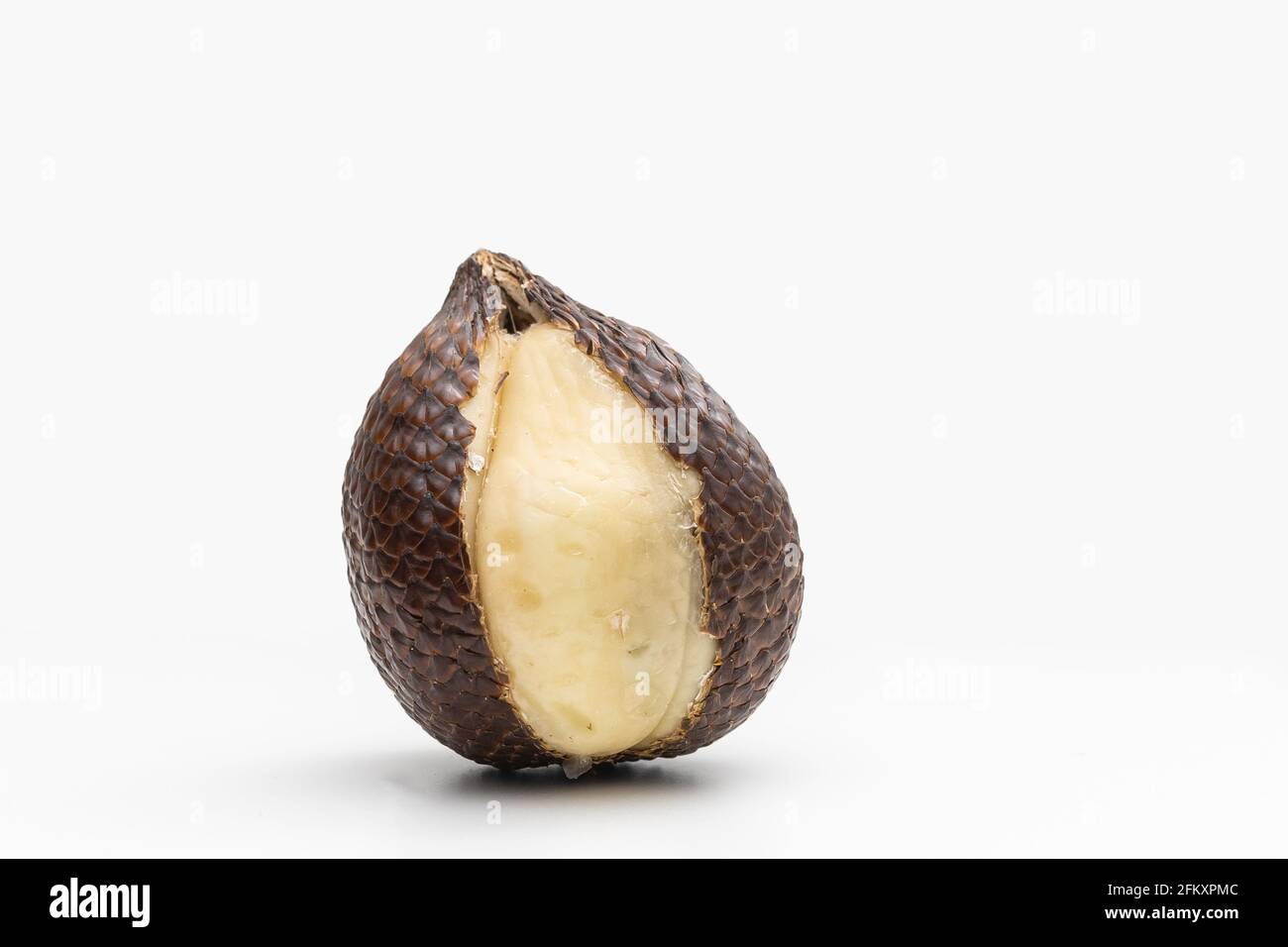 Salak snake fruit isolated on white background Stock Photo - Alamy