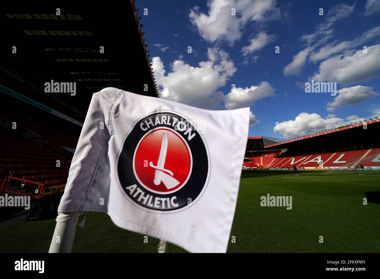 Soccer pitch corner stands hi-res stock photography and images - Alamy