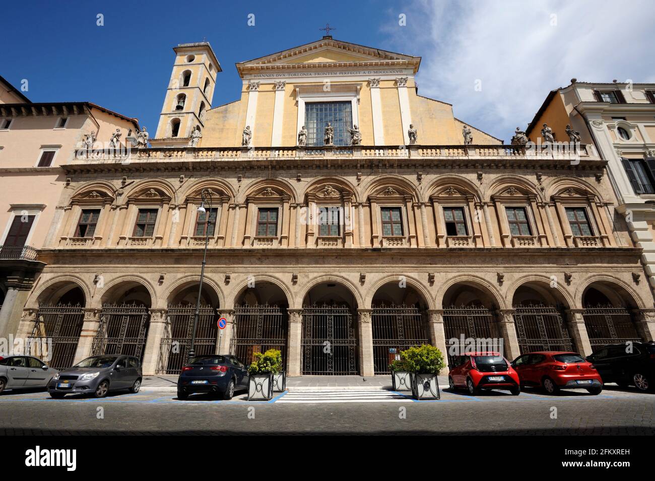 Italy, Rome, basilica dei Santi Dodici Apostoli, church of Twelve Holy ...