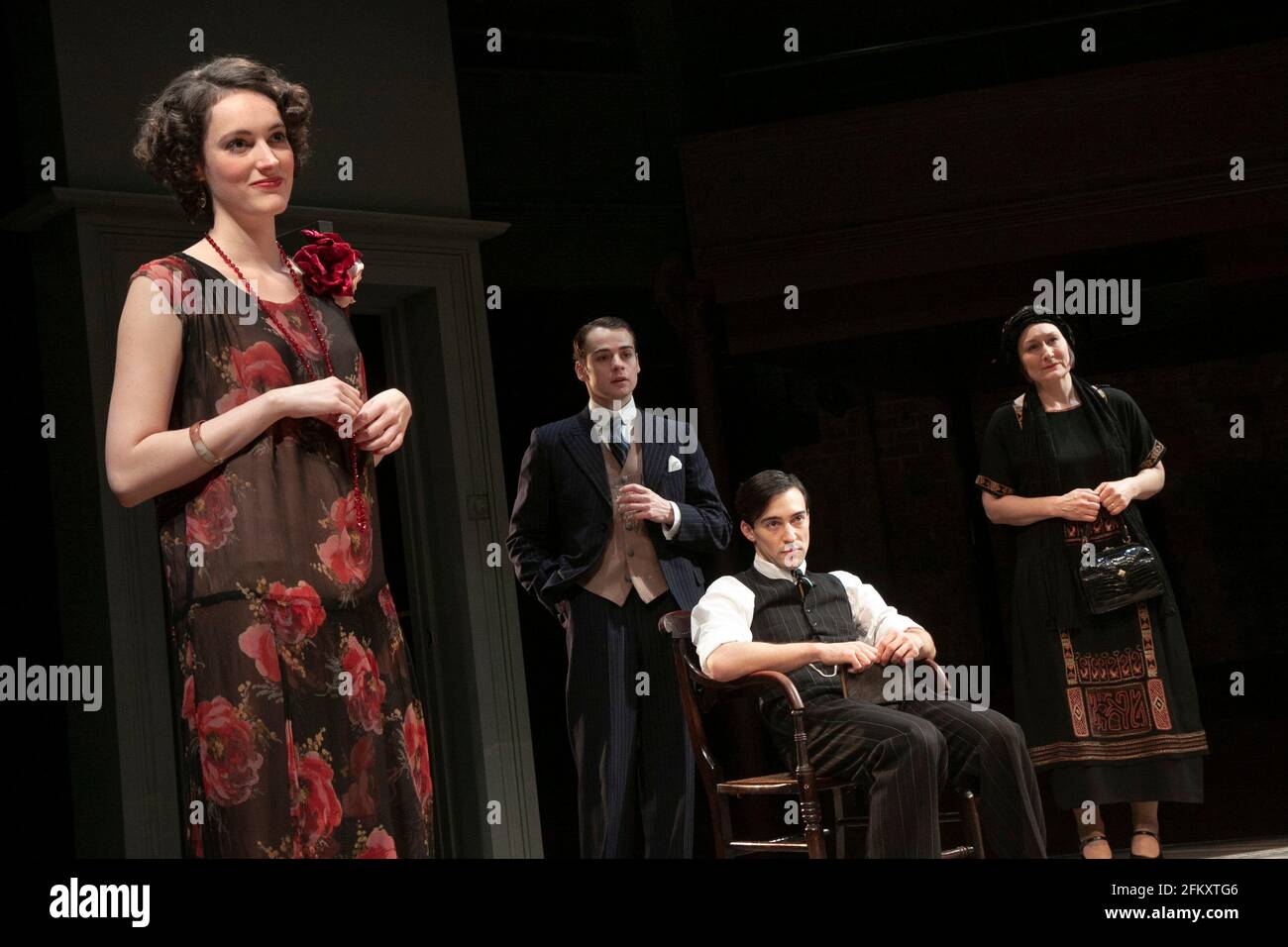 l-r: Phoebe Waller-Bridge (Leila Arden), Alex Waldmann (Charles ...