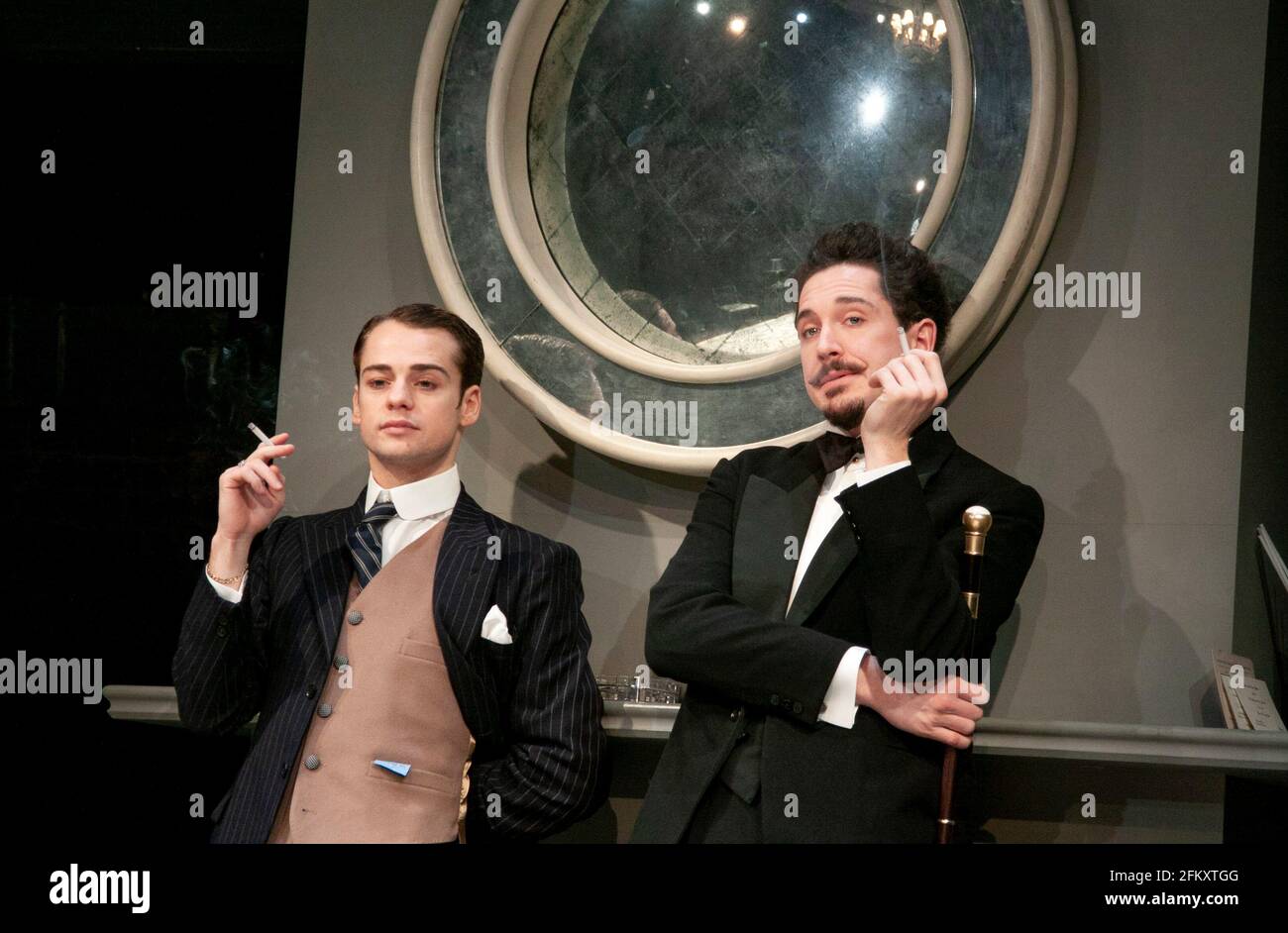 l-r: Alex Waldmann (Charles Granillo), Bertie Carvel (Rupert Cadell) in ...
