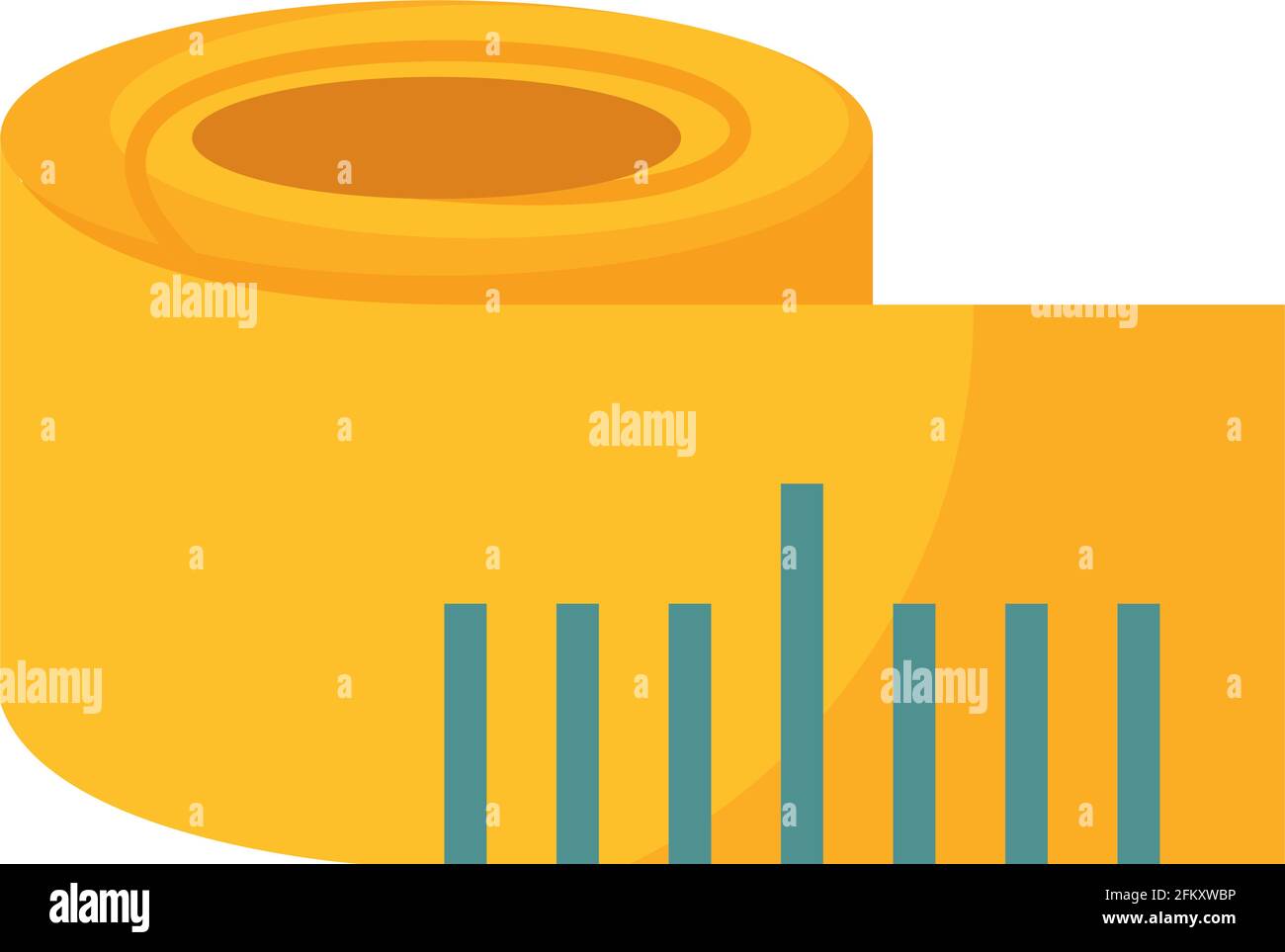 measure tape on white background Stock Vector Image & Art - Alamy
