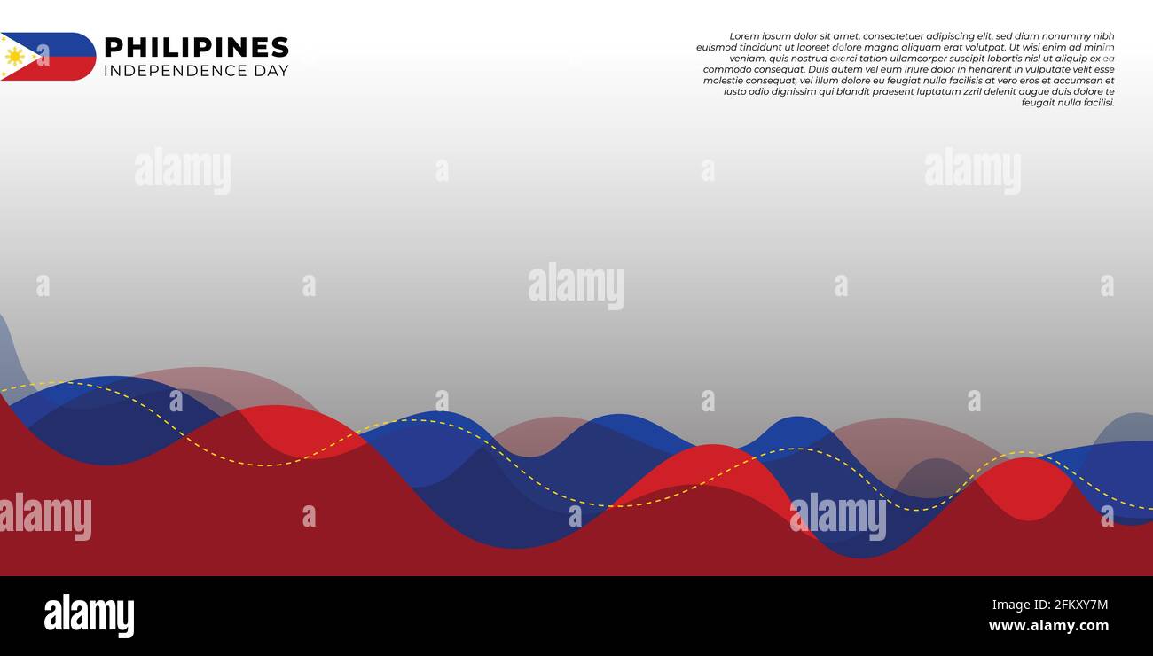 Philippines Independence Day with philippines background design. good ...