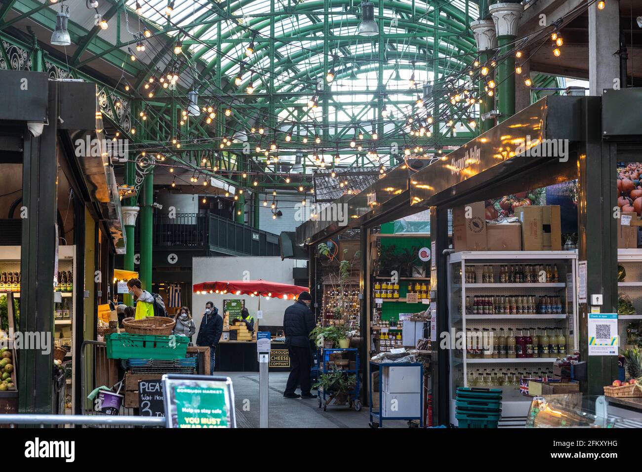 London Bridge and Borough Market Stock Photo - Alamy
