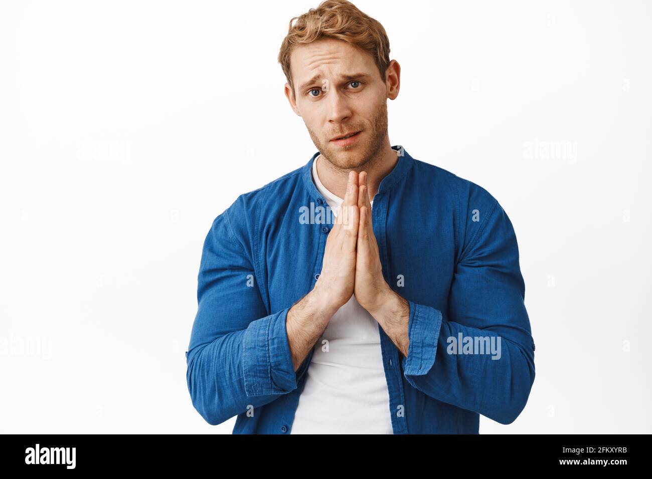 Man Pleading Begging