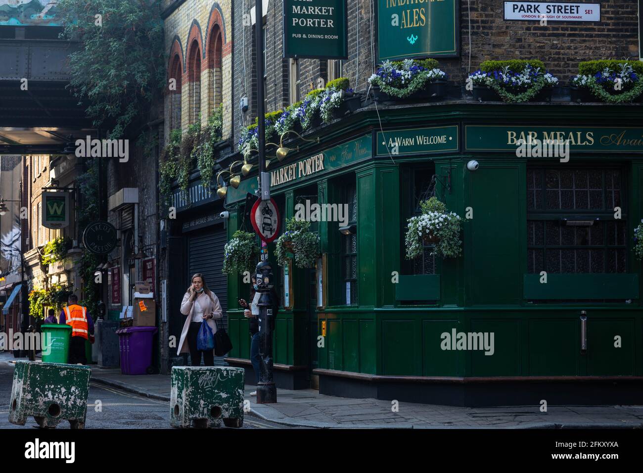 London Bridge and Borough Market Stock Photo - Alamy