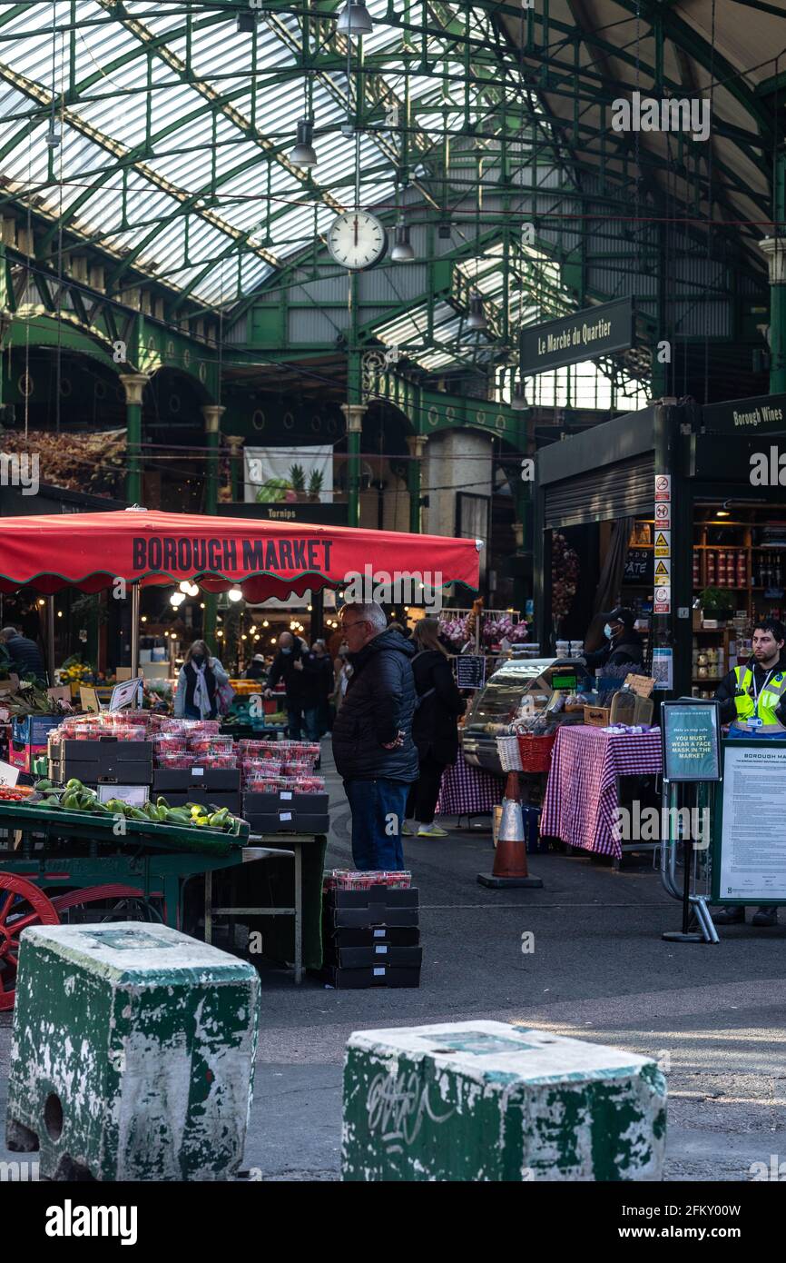 London Bridge and Borough Market Stock Photo - Alamy