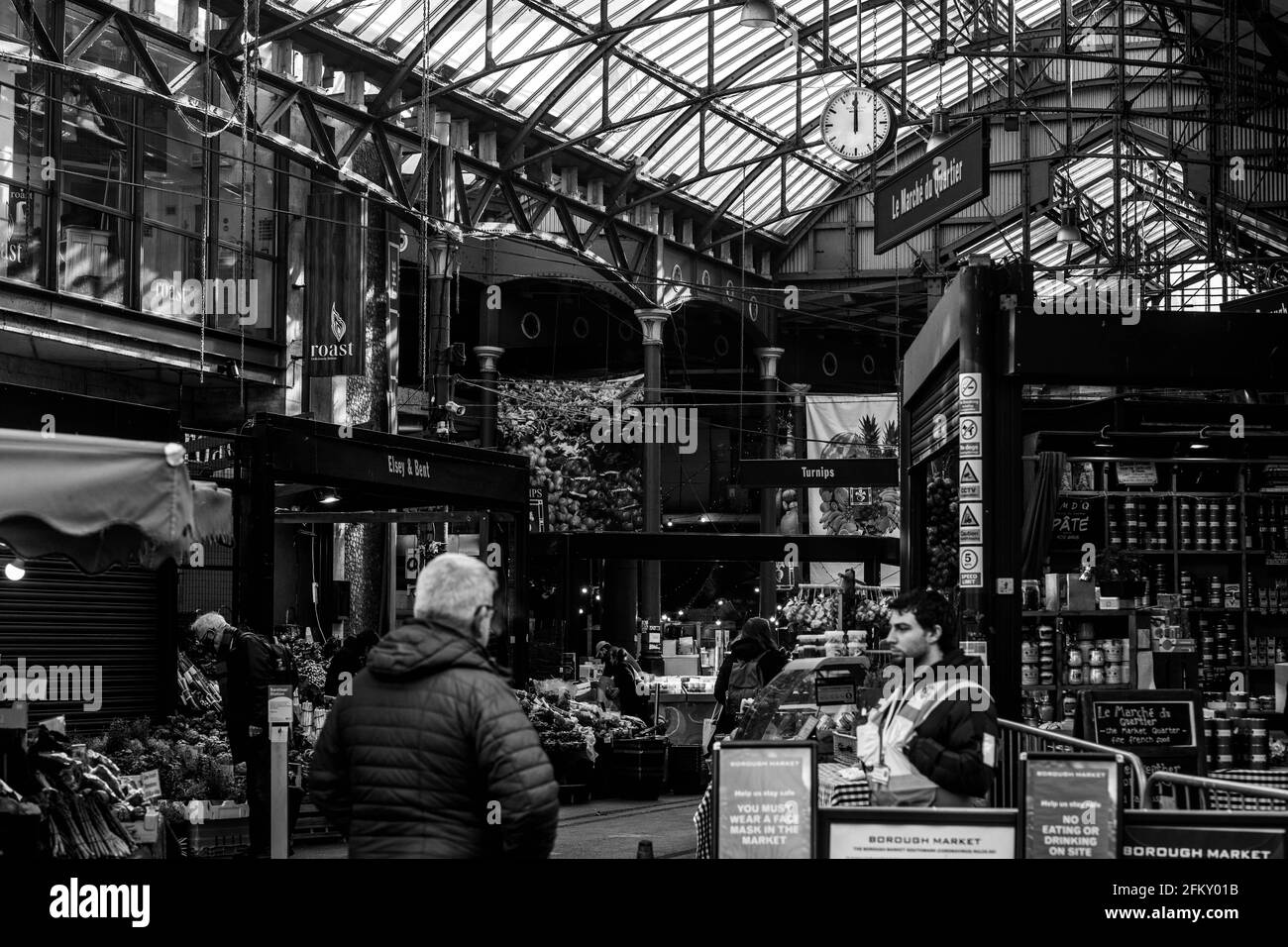 London Bridge and Borough Market Stock Photo - Alamy