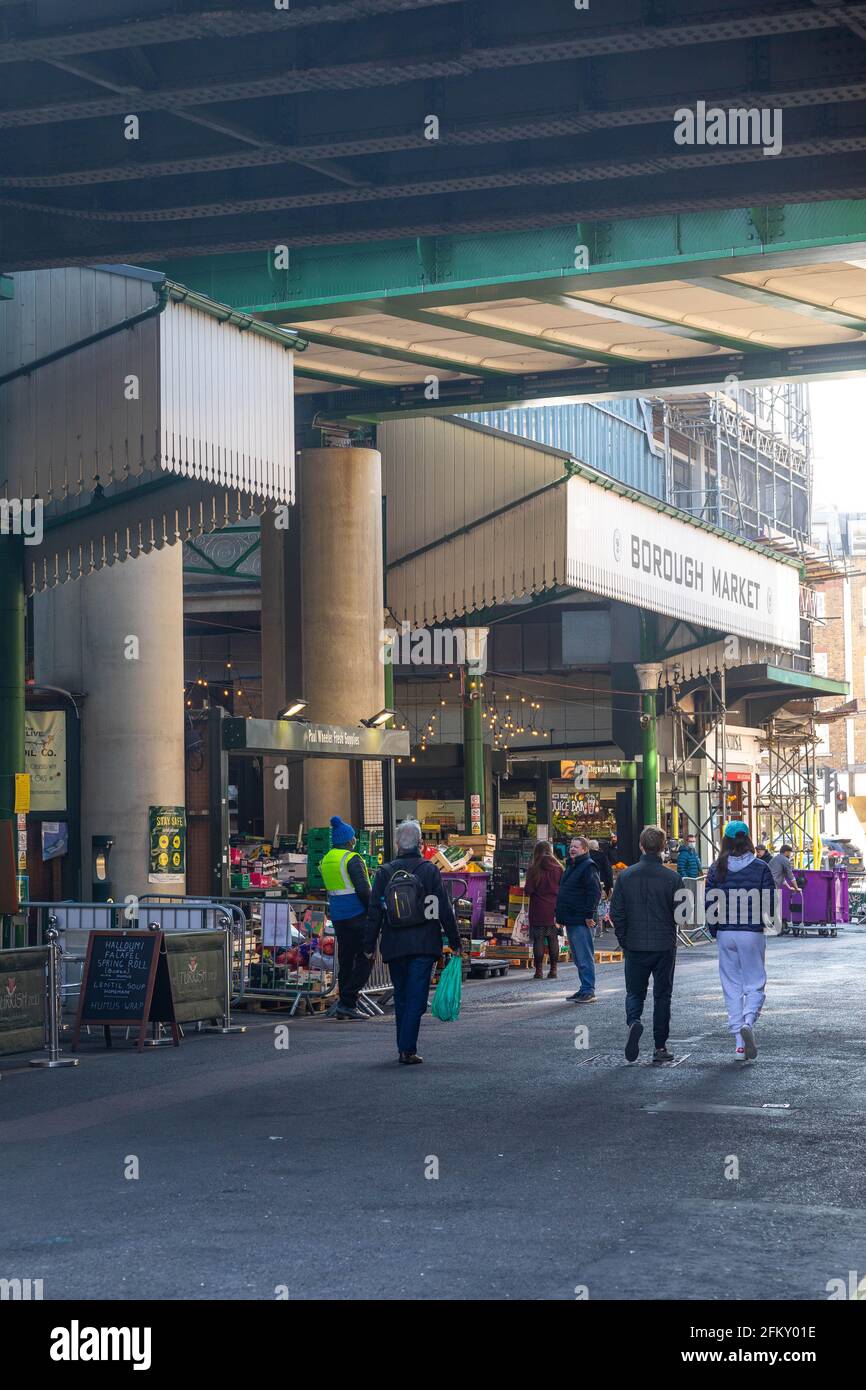 London Bridge and Borough Market Stock Photo - Alamy