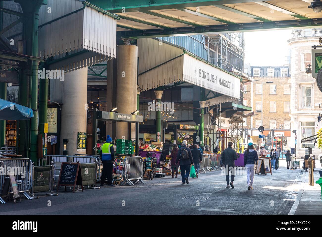London Bridge and Borough Market Stock Photo - Alamy