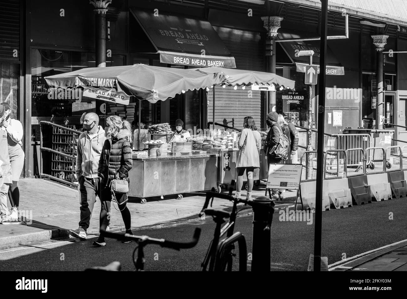 London Bridge and Borough Market Stock Photo - Alamy