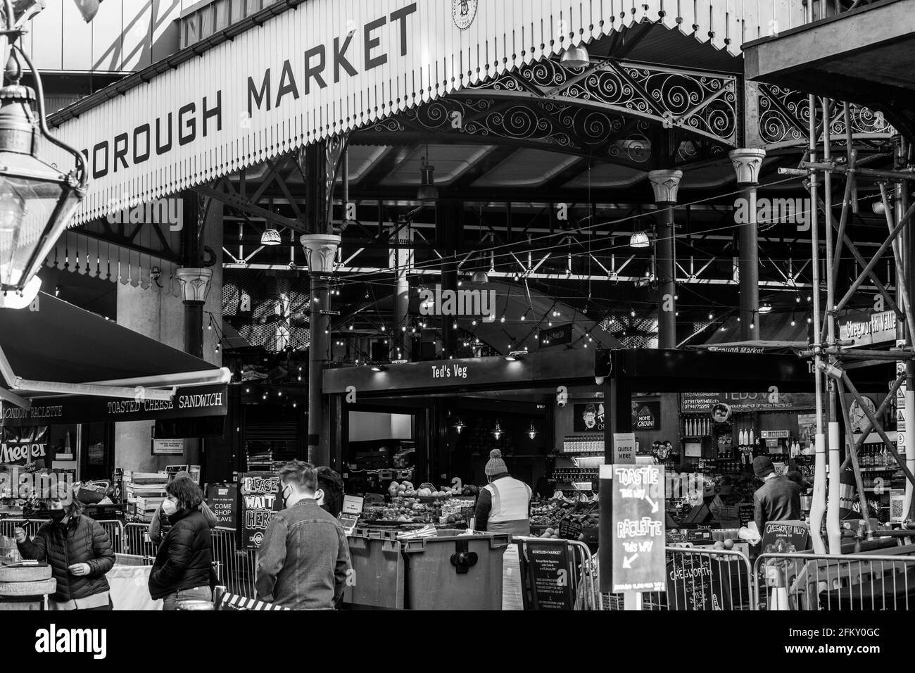 London Bridge and Borough Market Stock Photo - Alamy