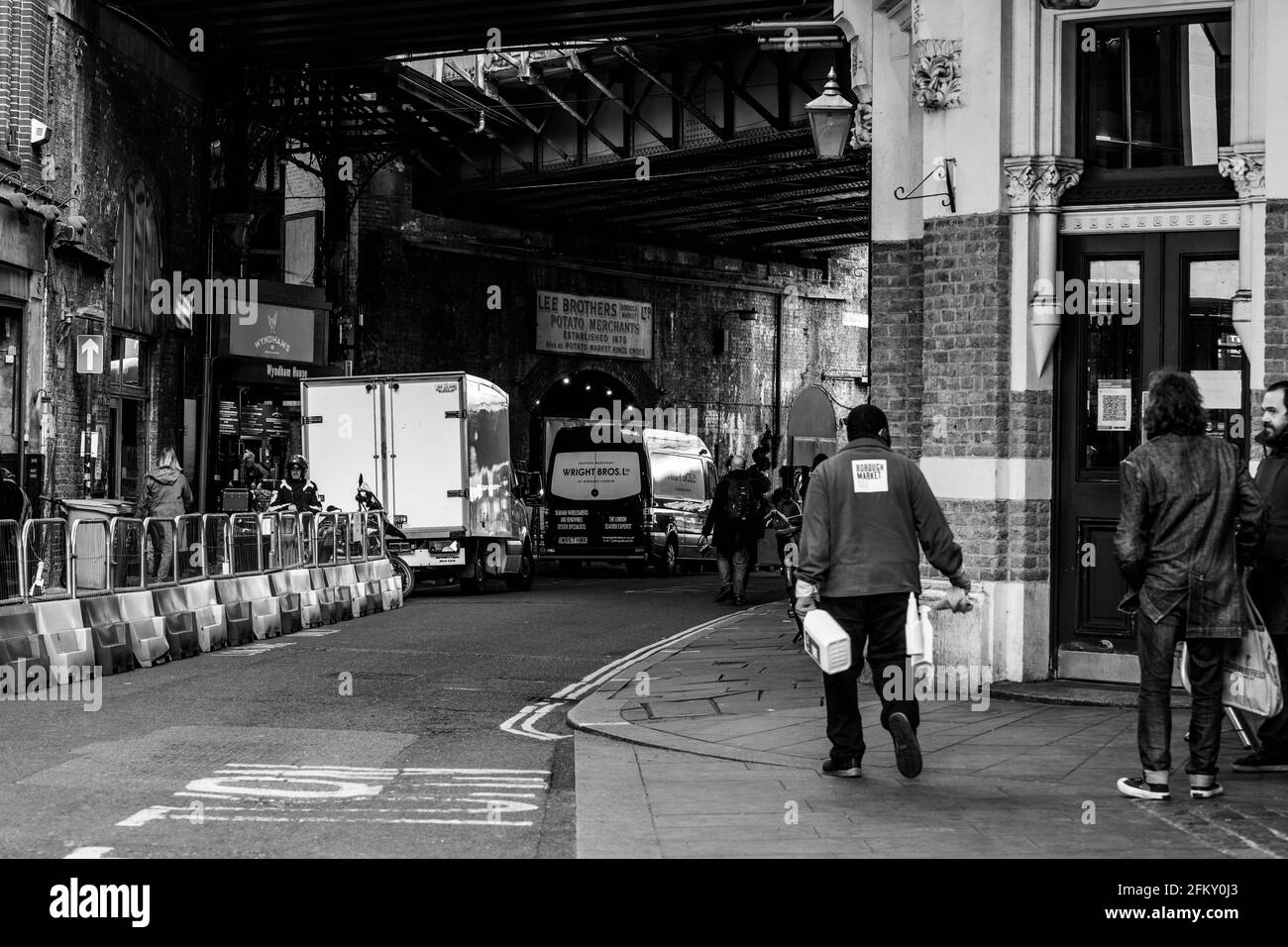 London Bridge and Borough Market Stock Photo - Alamy
