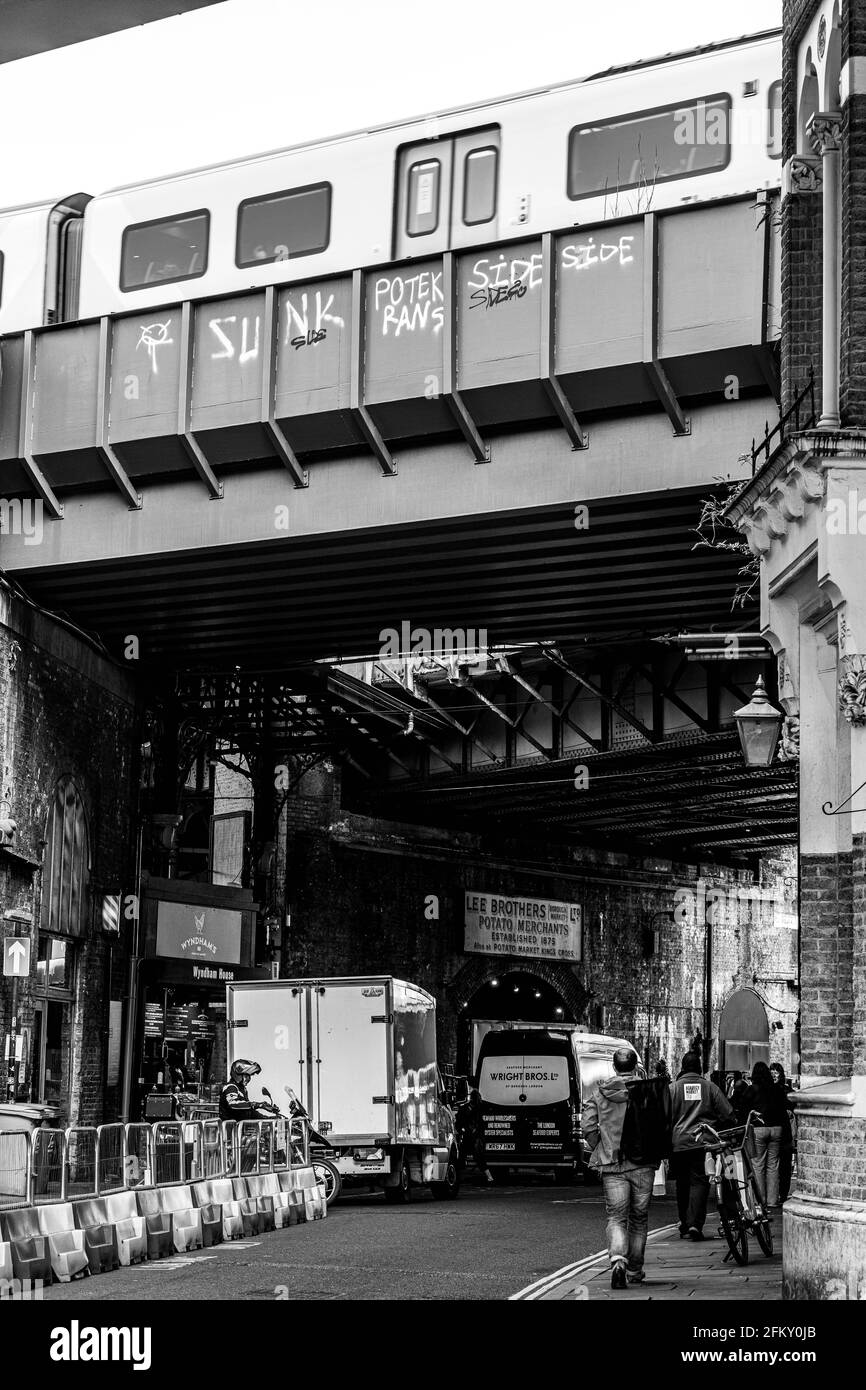 London Bridge and Borough Market Stock Photo - Alamy
