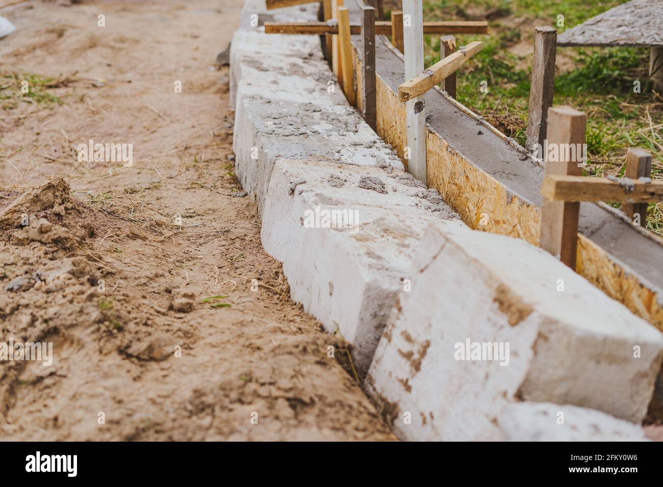 Timber formwork hi-res stock photography and images - Alamy