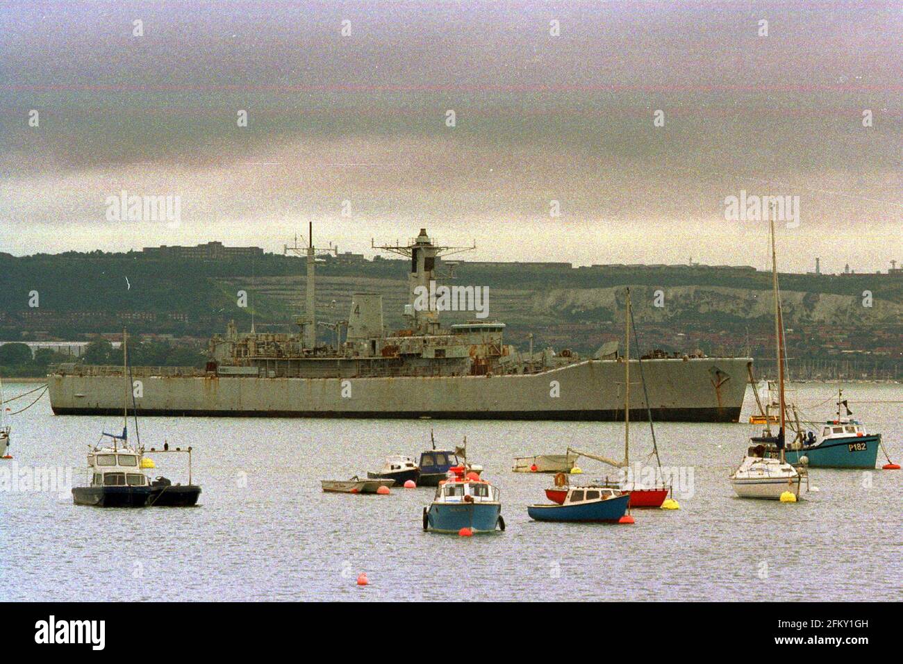 FRIGATE HMS SIRIUS ARUSTING HULK ANCHORED IN THE UPPER REACHES OF ...