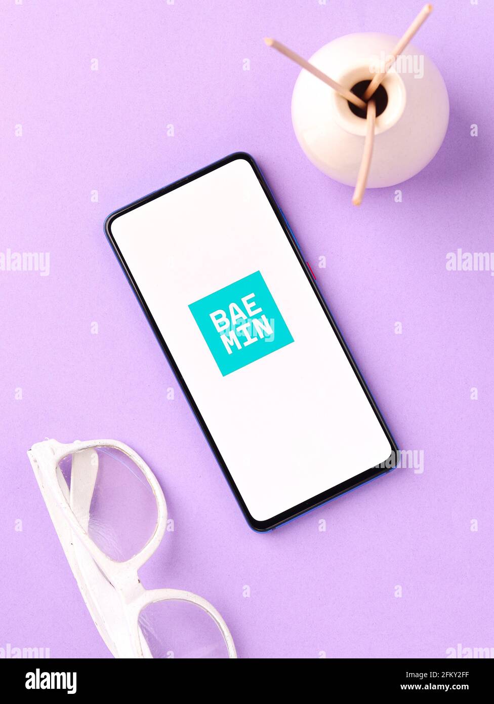 Baemin logo hi-res stock photography and images - Alamy