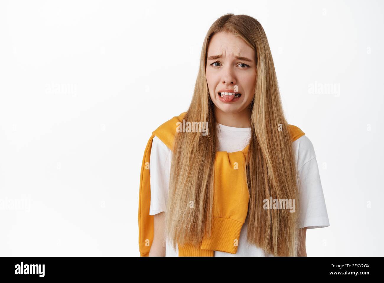 Disgusted Teen