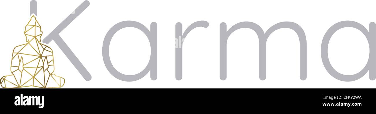 karma, vector graphic design element Stock Vector Image & Art - Alamy