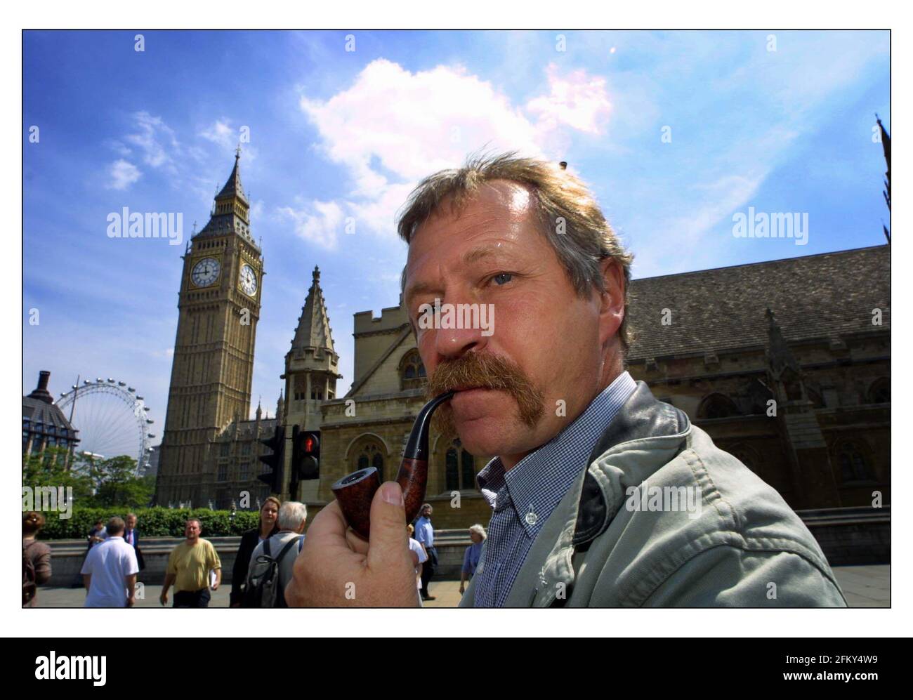 Jose Bove in London June 2001 Stock Photo - Alamy