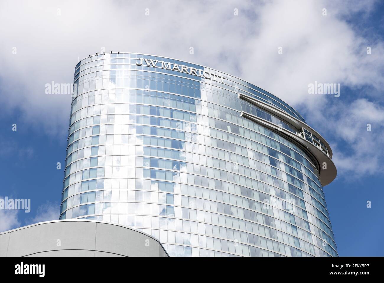 JW Marriott hotel in downtown Nashville. This is the first luxury hotel ...