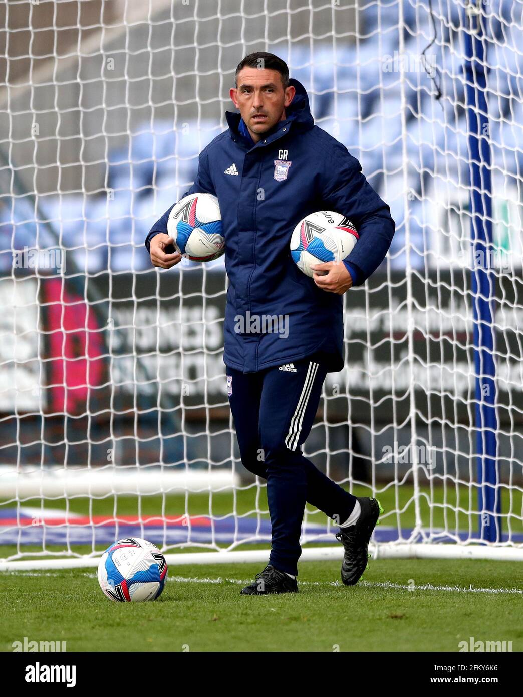 Team coach gary roberts of ipswich town hi-res stock photography and ...