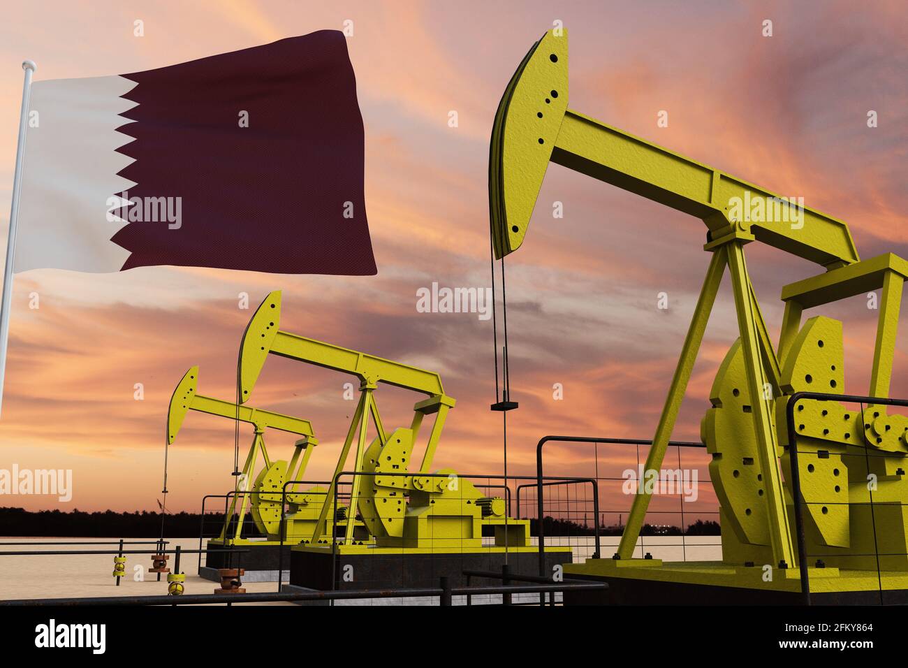 Qatar Gas Field High Resolution Stock Photography and Images - Alamy