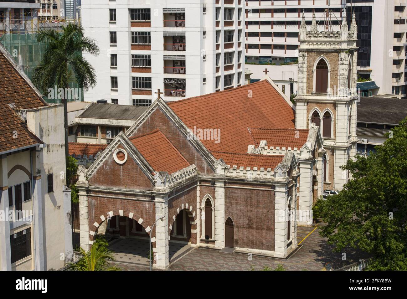 WMCKL Wesley Methodist Church Kuala Lumpur Stock Photo - Alamy