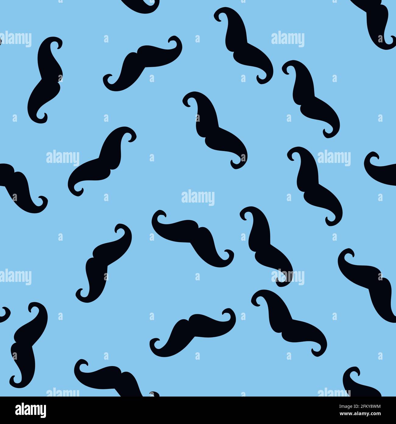 Mustache collection hi-res stock photography and images - Alamy