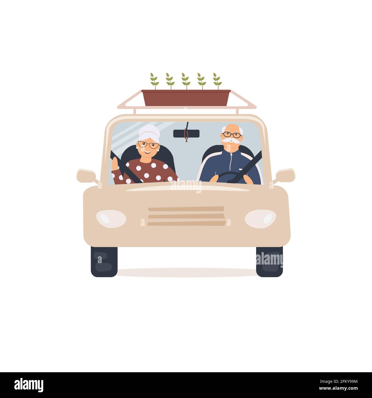 Elderly people talk Cut Out Stock Images & Pictures - Alamy