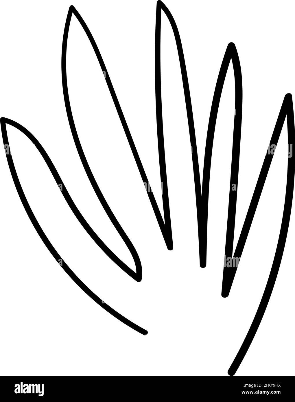 Bush Cartoon Black and White Stock Photos & Images - Alamy