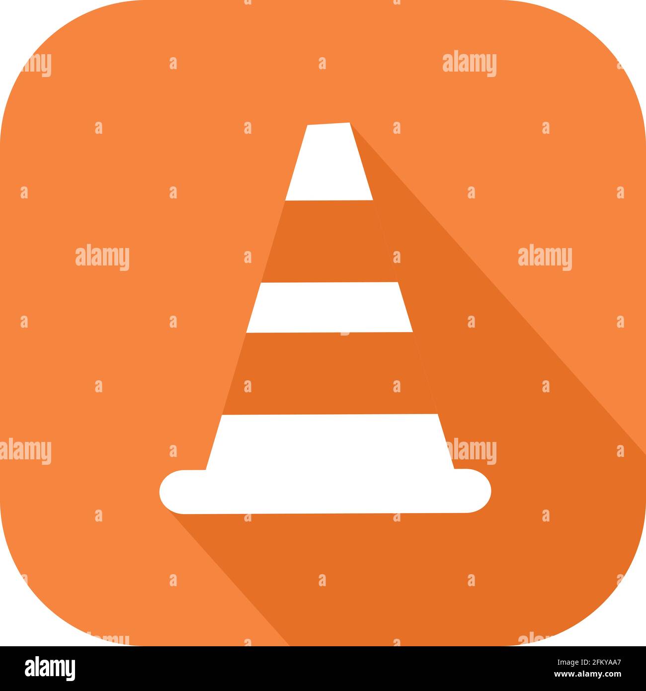 Coloured icon for work or warning signs Stock Vector Image & Art - Alamy