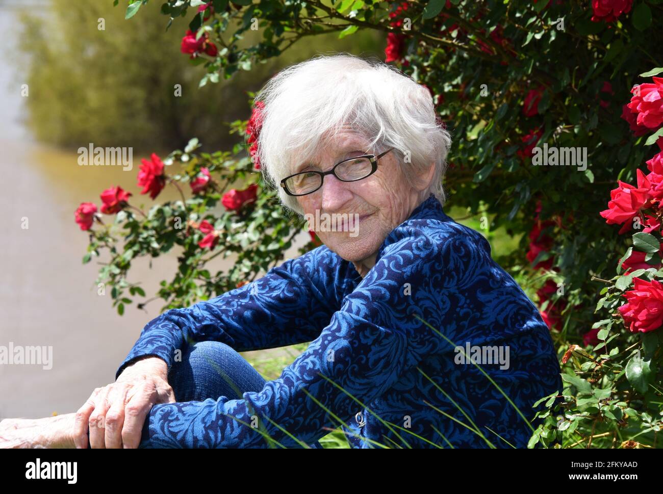 99 year old hi-res stock photography and images - Alamy