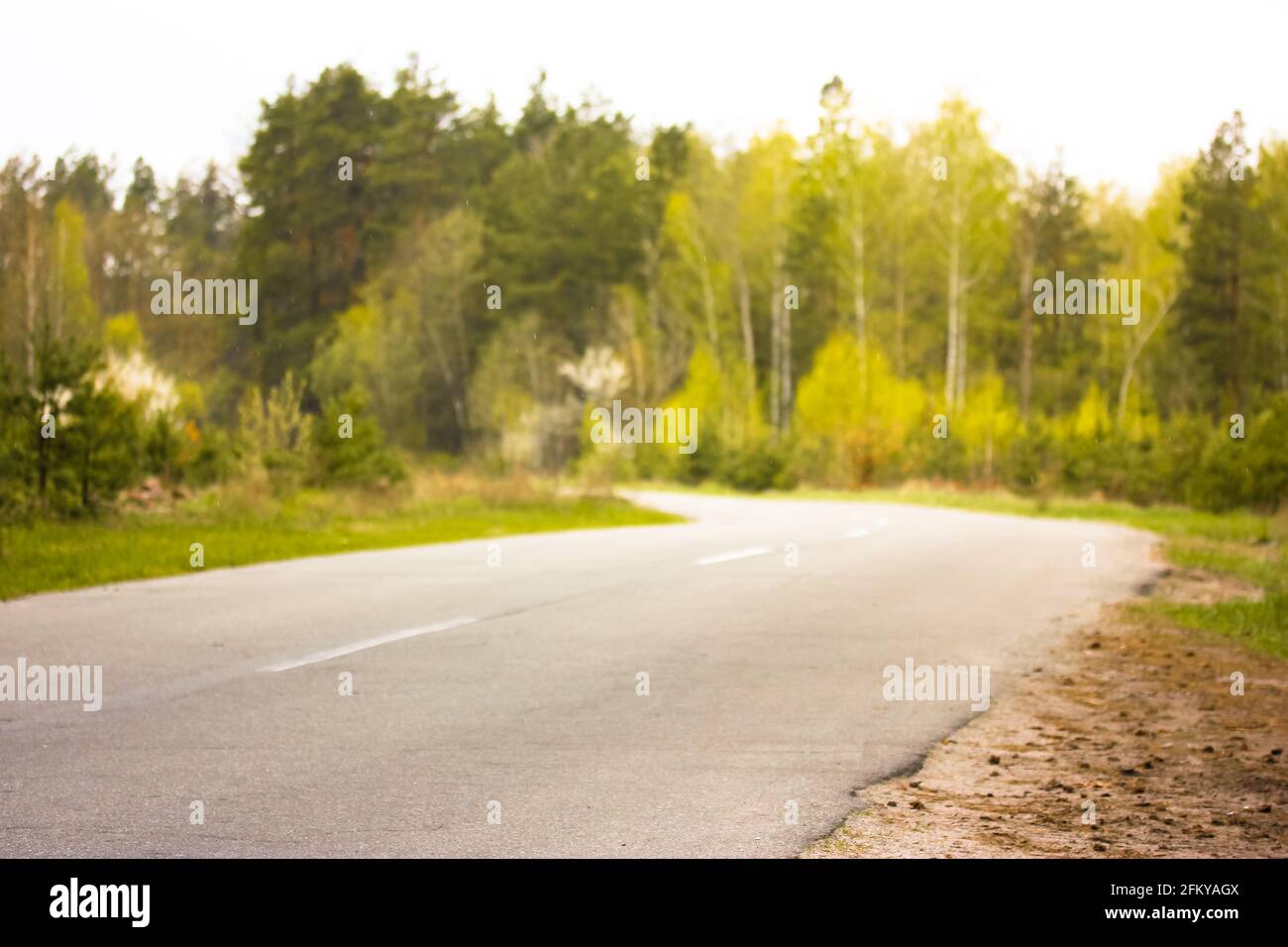 Driveway in the landscape without cars hi-res stock photography and ...