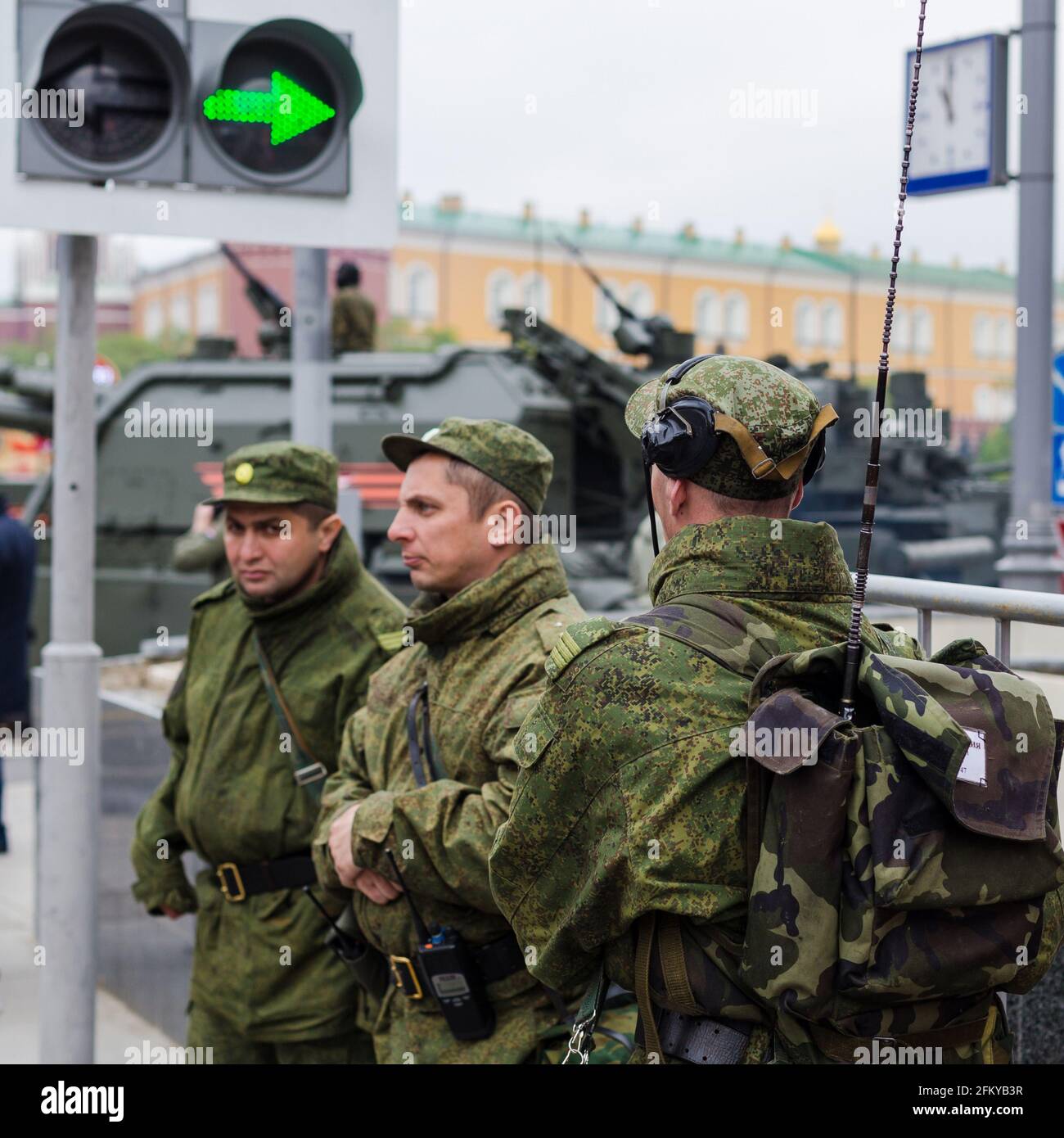 Russian military radio hi-res stock photography and images - Alamy