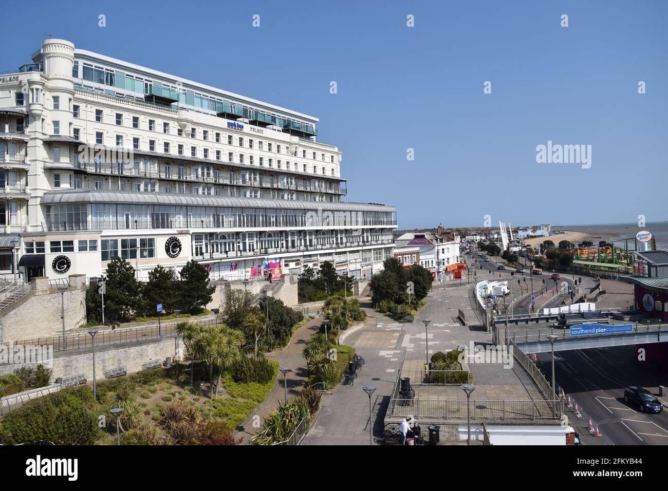 Park inn palace building on Southend on sea seafront Stock Photo - Alamy