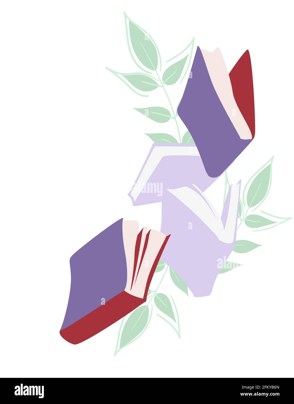 Knowledge of literature Stock Vector Images - Alamy